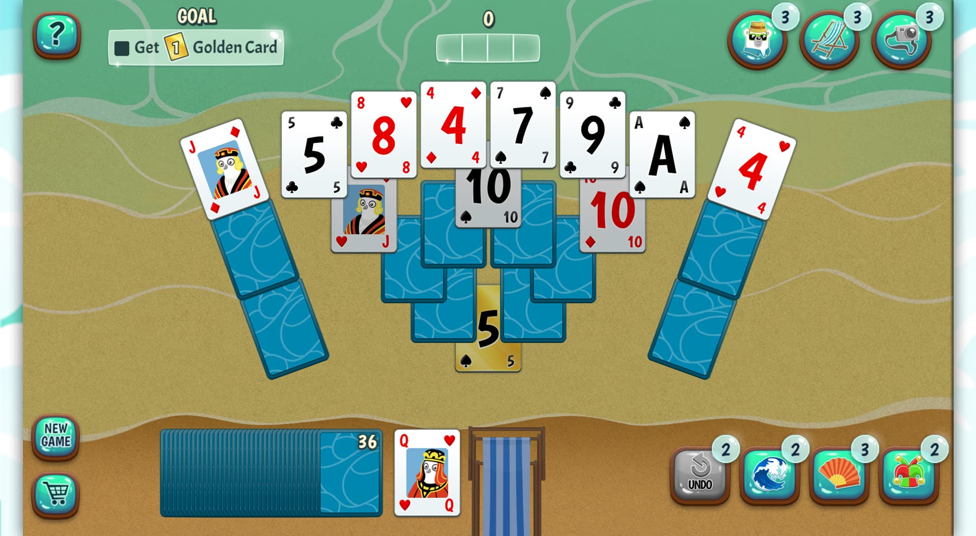 Snowbird Solitaire | Free Online Solitaire Game | Pogo