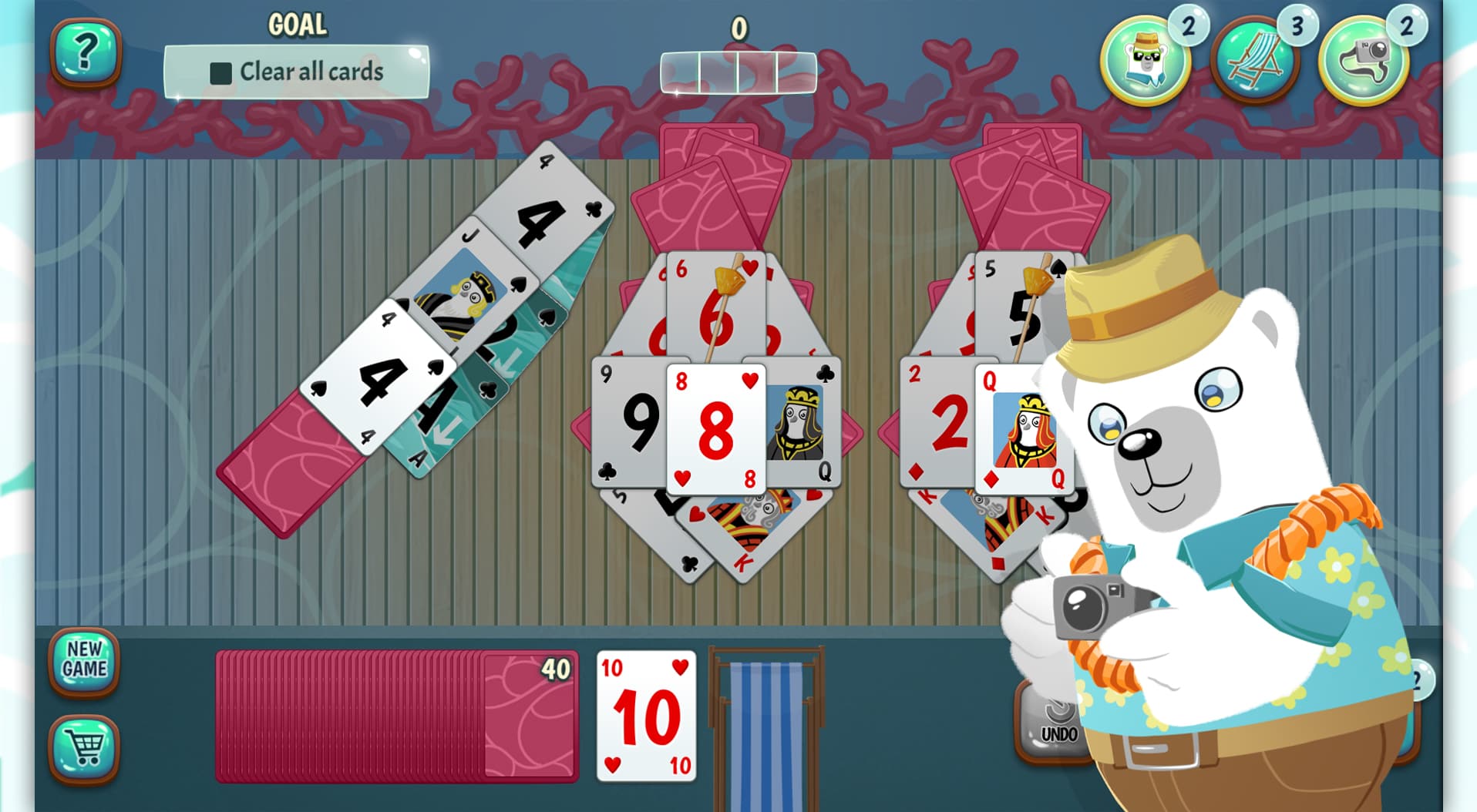 Snowbird Solitaire | Free Online Solitaire Game | Pogo