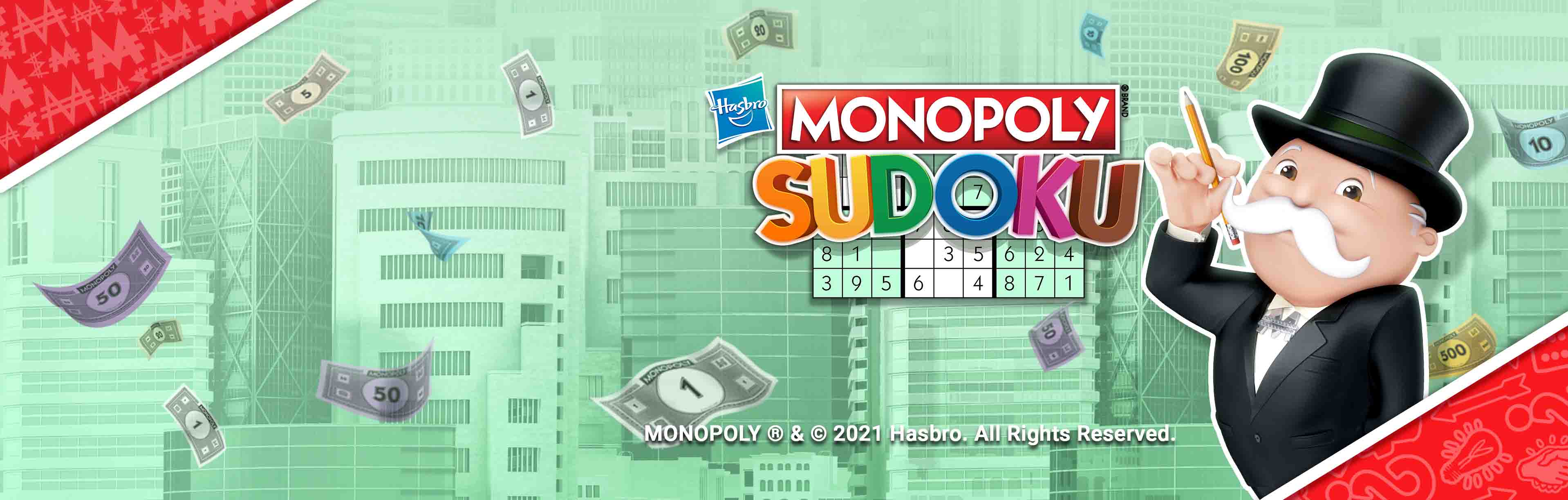Play Free MONOPOLY Sudoku | Online MONOPOLY Game | Pogo