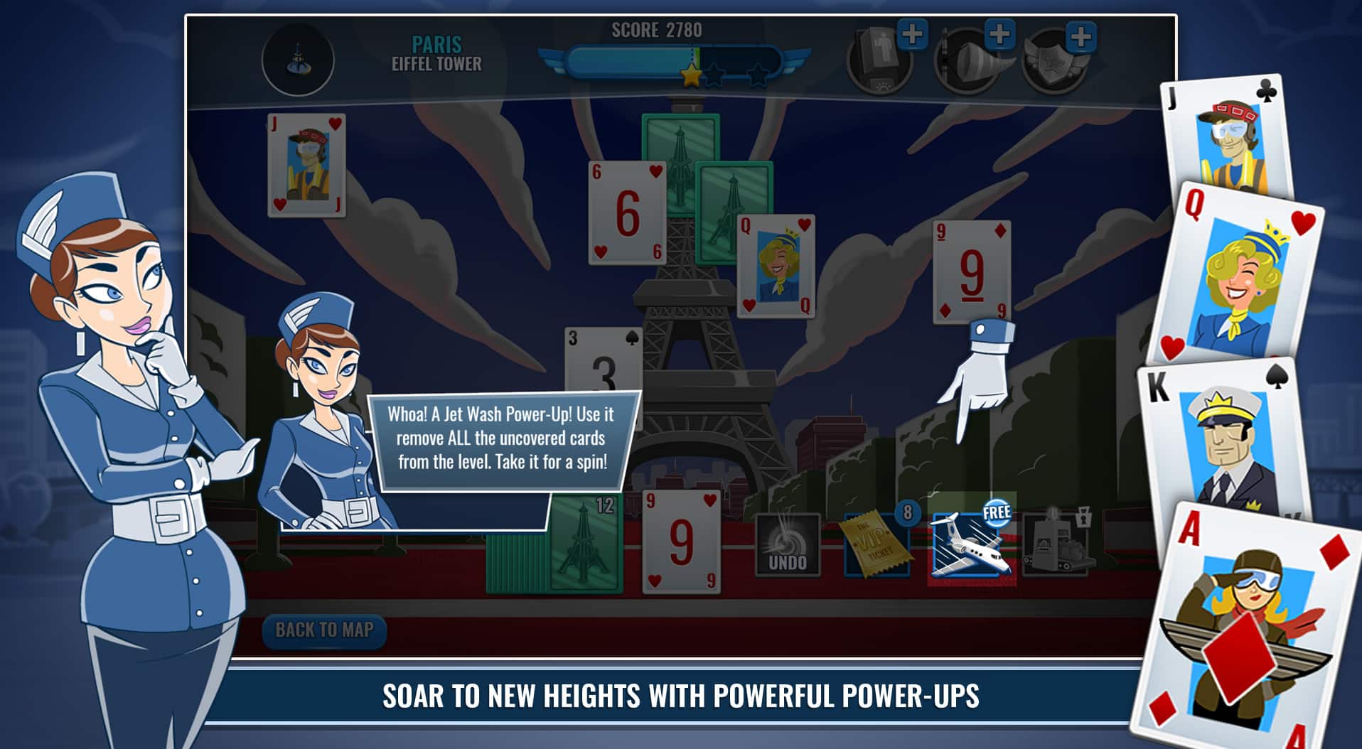 Jet Set Solitaire | Free Online Solitaire Game | Pogo