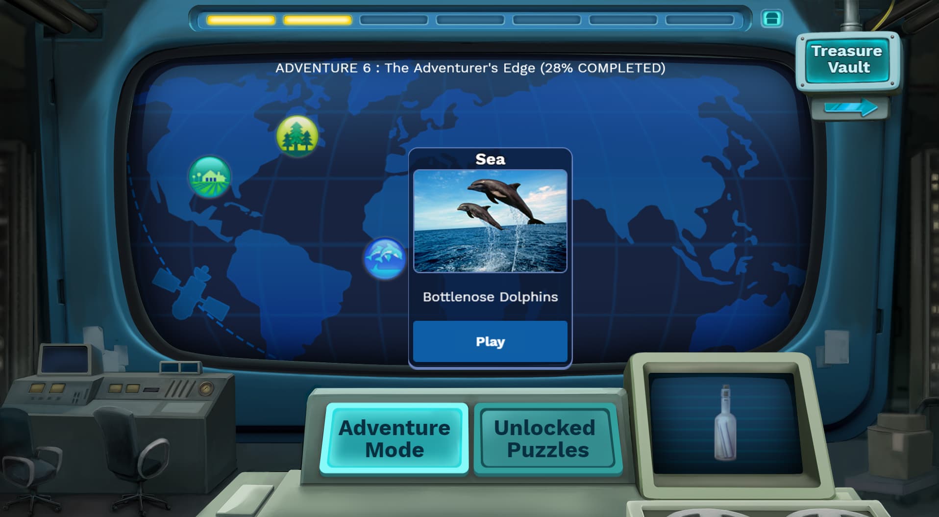 Jigsaw Treasure Hunter HD | Free Online Puzzle Game | Pogo