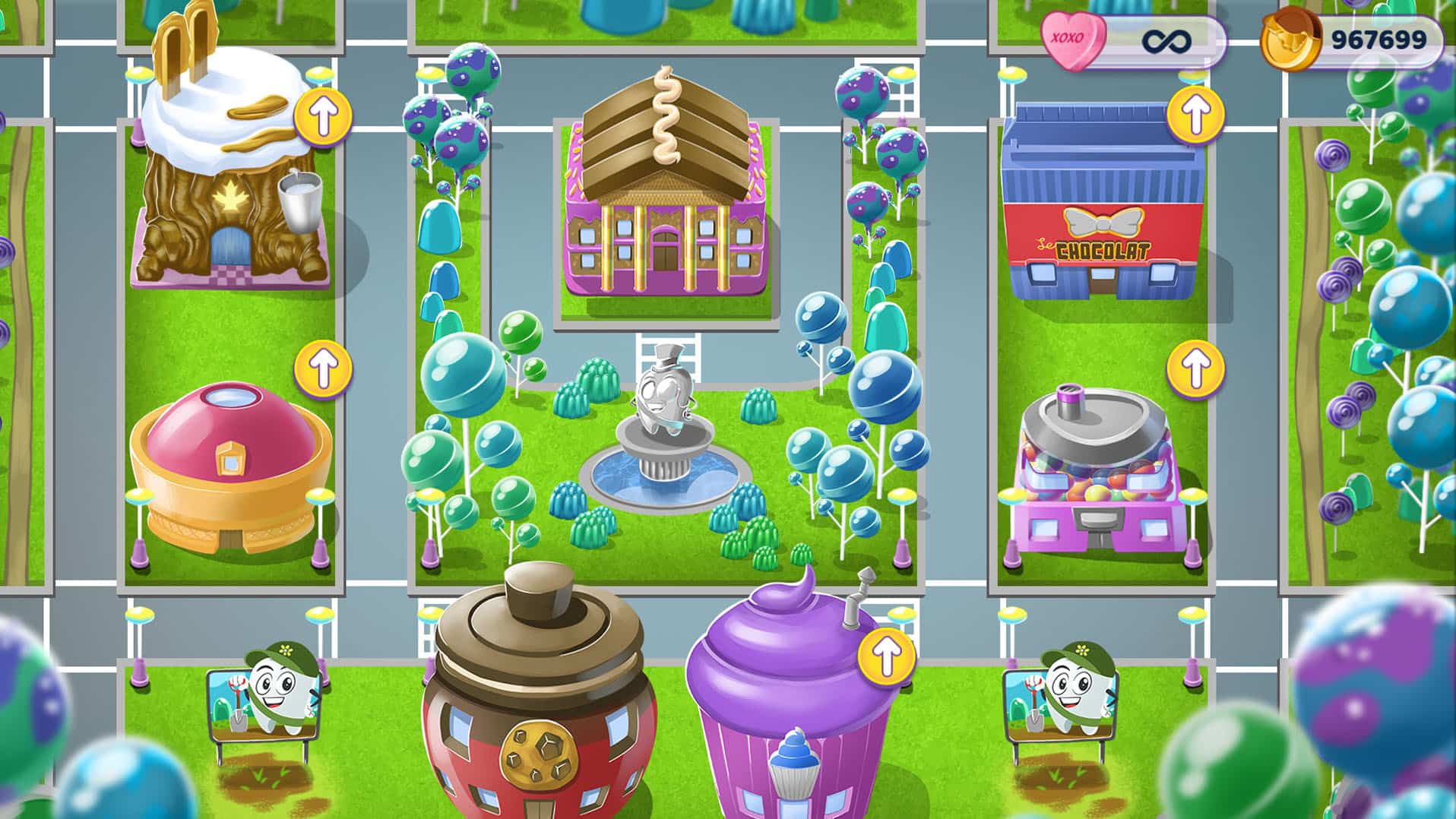 Sweet Tooth Town | Free Online Match 3 Puzzle Game | Pogo