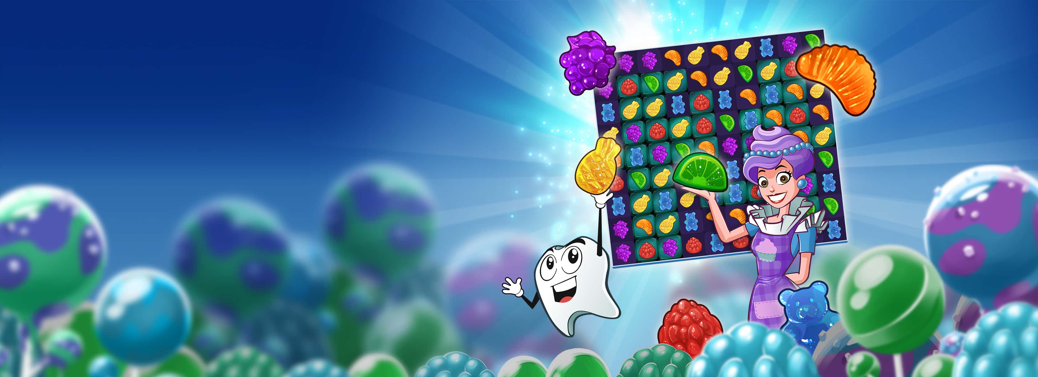 Sweet Tooth Town | Free Online Match 3 Puzzle Game | Pogo