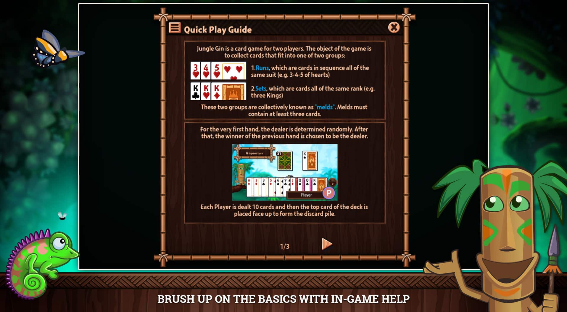 Jungle Gin – Master the Classic Gin Rummy Game