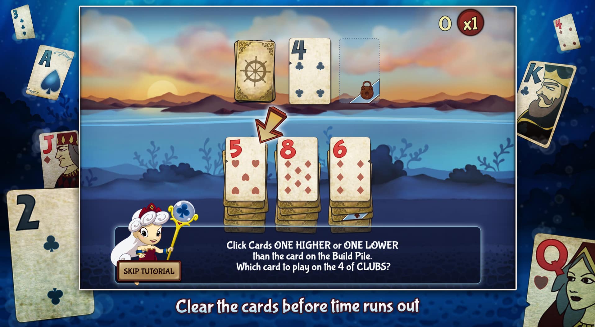 Solitaire Blitz | Lead The Treasure Hunt And Have Fun On Pogo