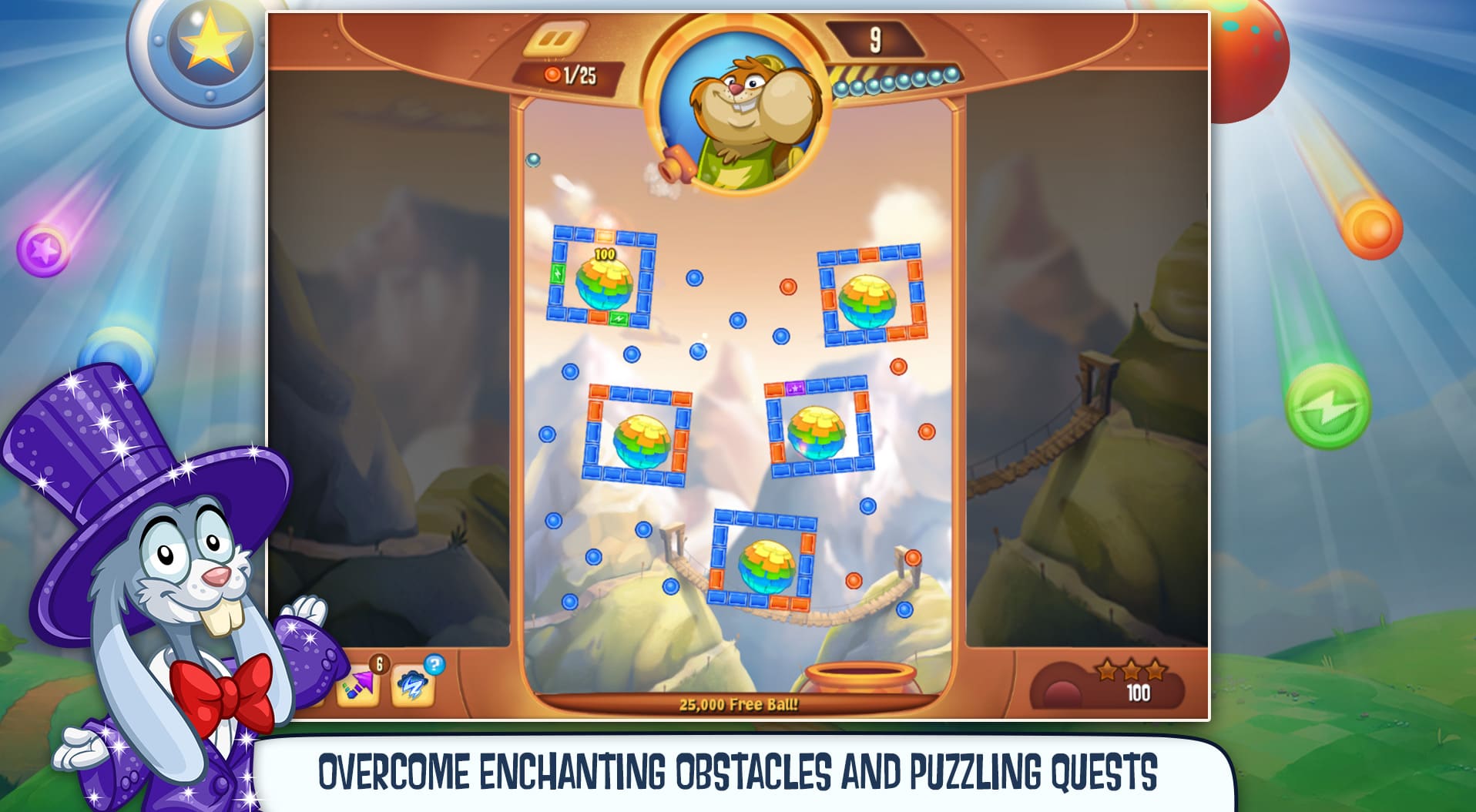 Peggle Blast – Enjoy the Free, Colorful Blasting Game