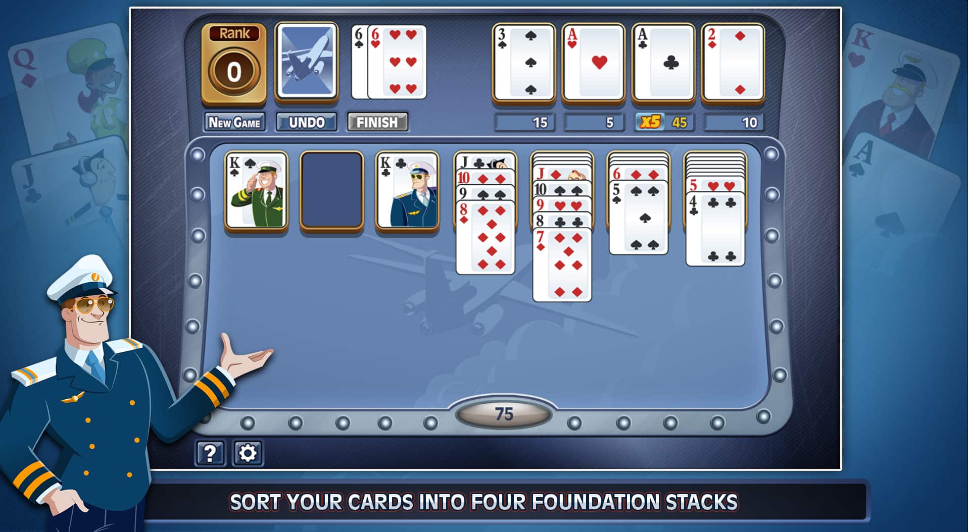 First Class Solitaire – Travel the World Through Solitaire