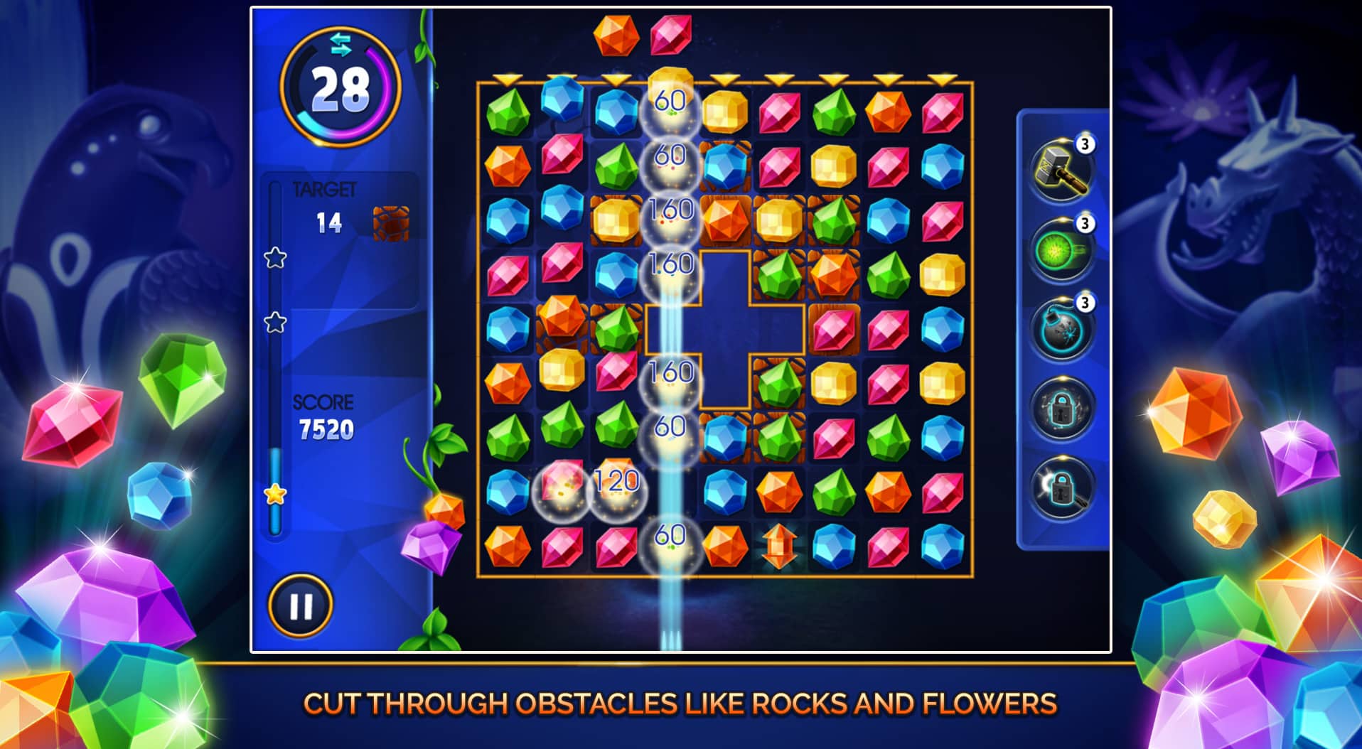 Jewel Academy Free Online Game | A Candy Crush-Like Game