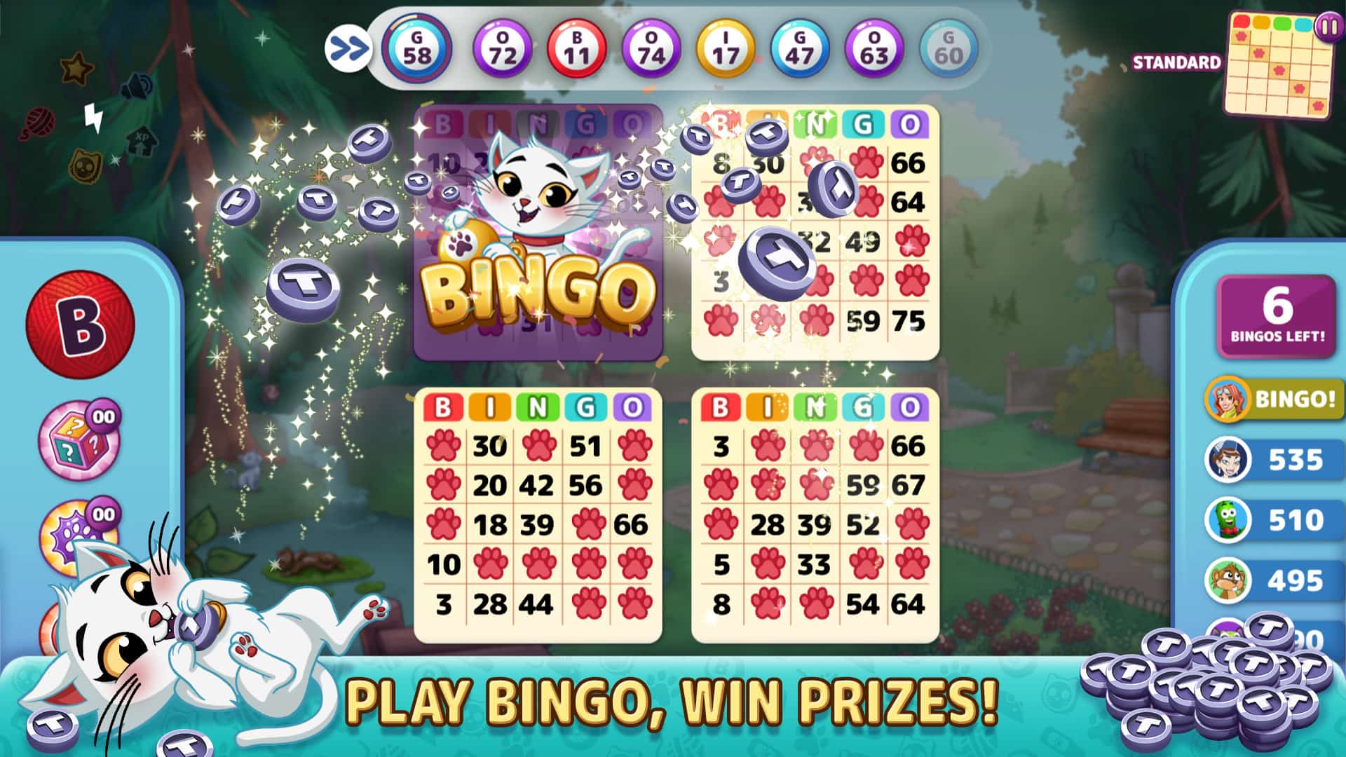 Lucky Cat Bingo – Try Your Luck With Our Cat on Pogo