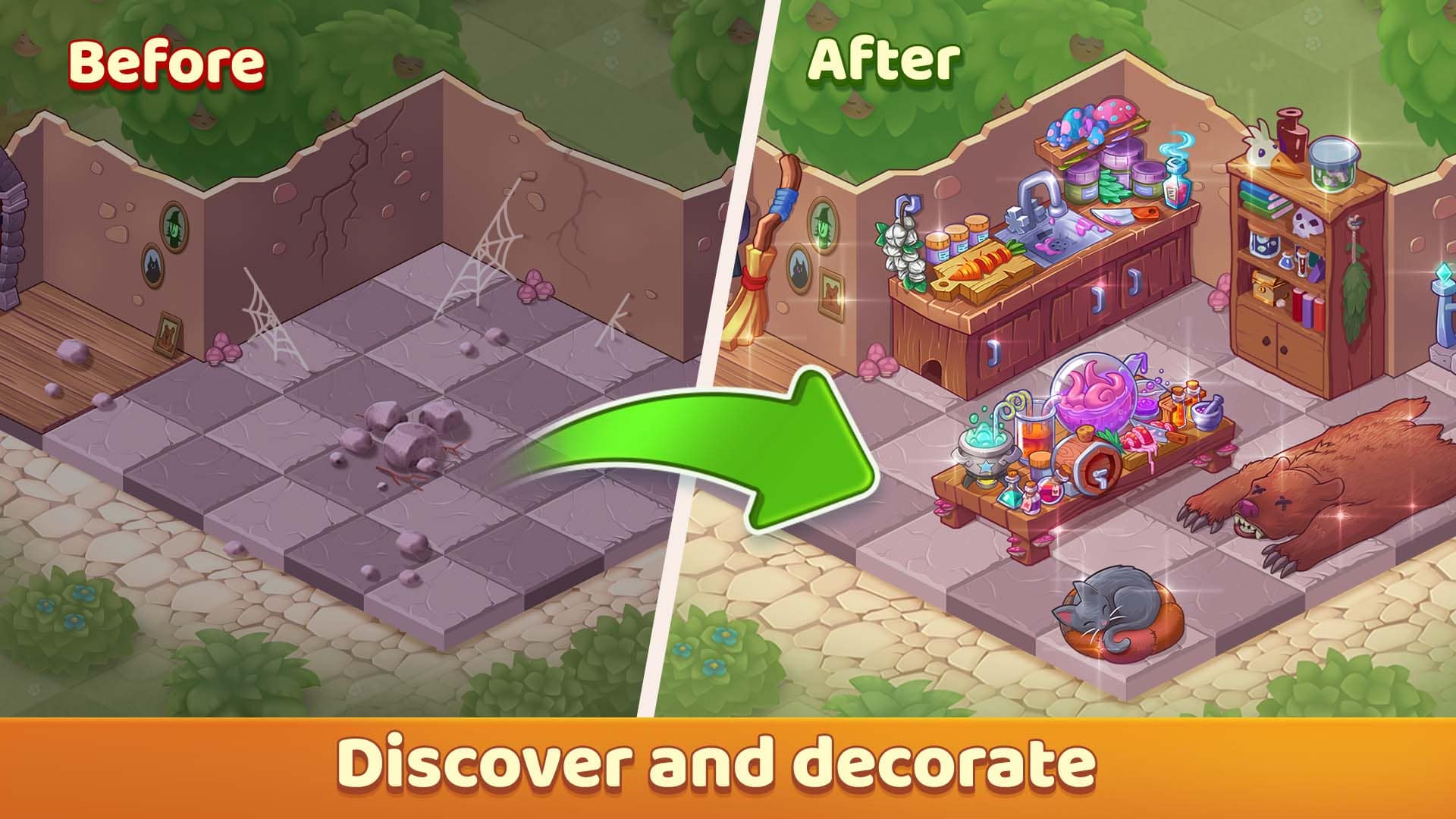 Merge Academy – Play A Magic Free Merge Puzzle Game Online