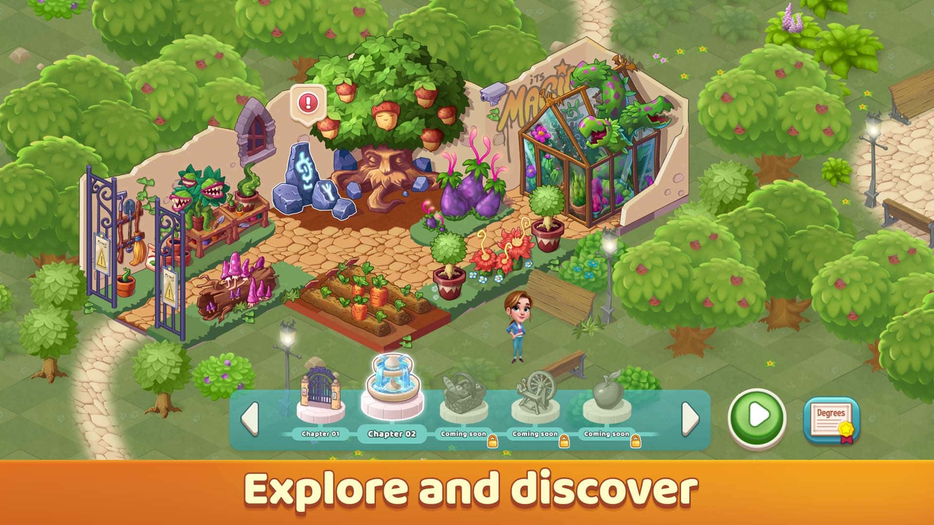 Merge Academy – Play A Magic Free Merge Puzzle Game Online