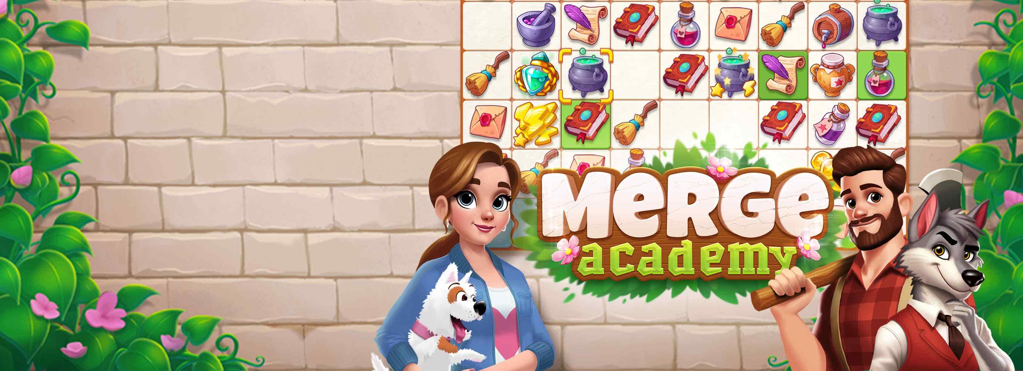 Merge Academy – Play A Magic Free Merge Puzzle Game Online