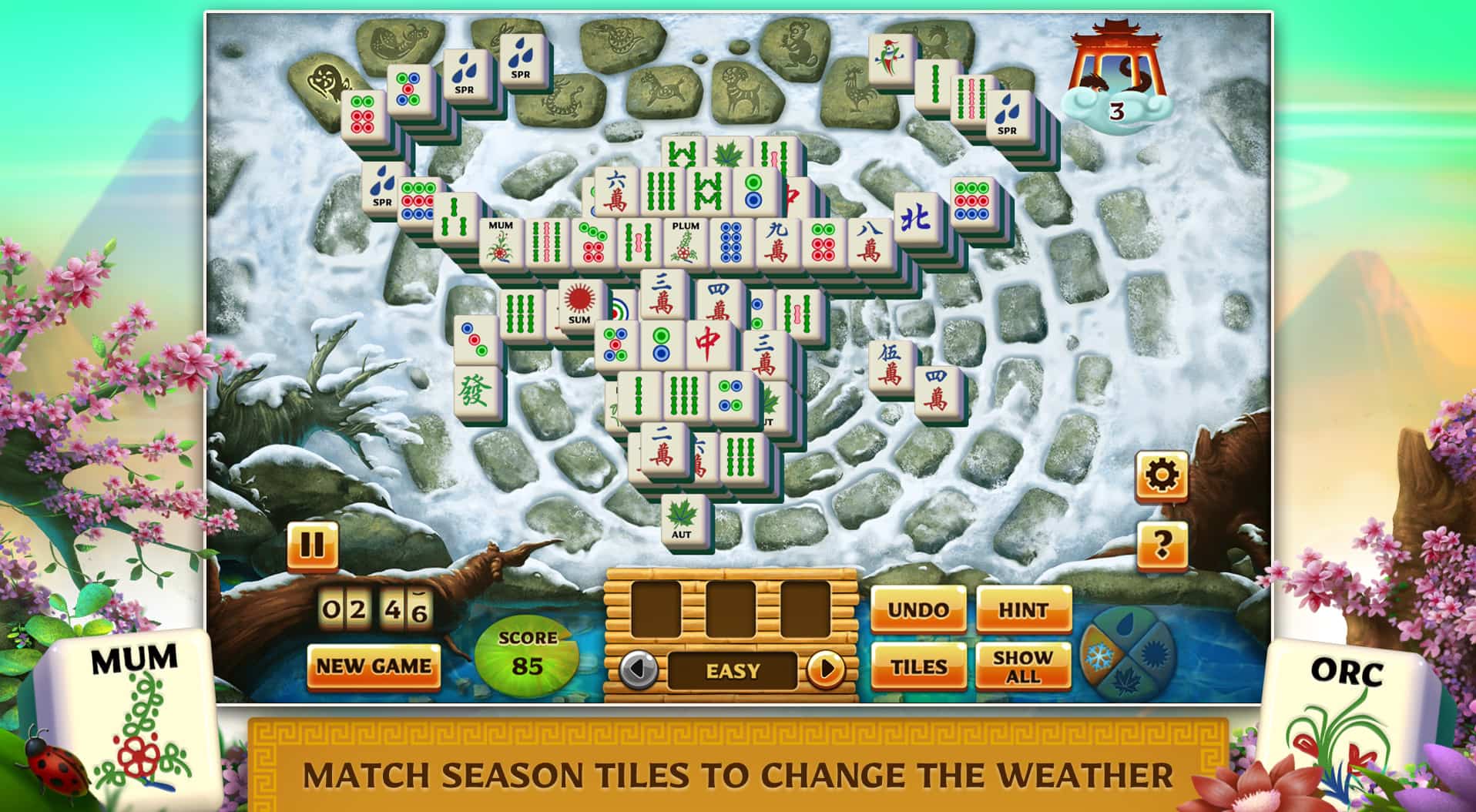 Mahjong Garden | Play the Free Online Tile Game On Pogo