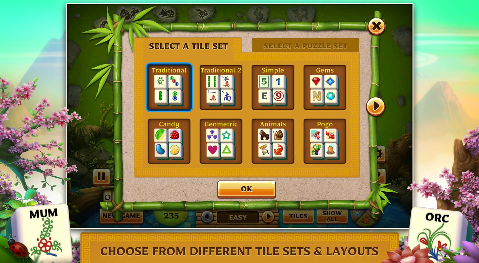 Mahjong Garden | Play the Free Online Tile Game On Pogo