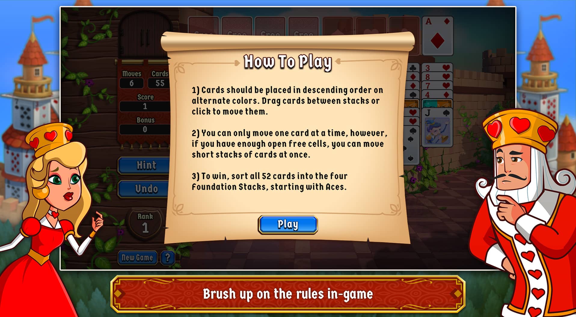 Freecell Solitaire Free Online | No download – Play Now!