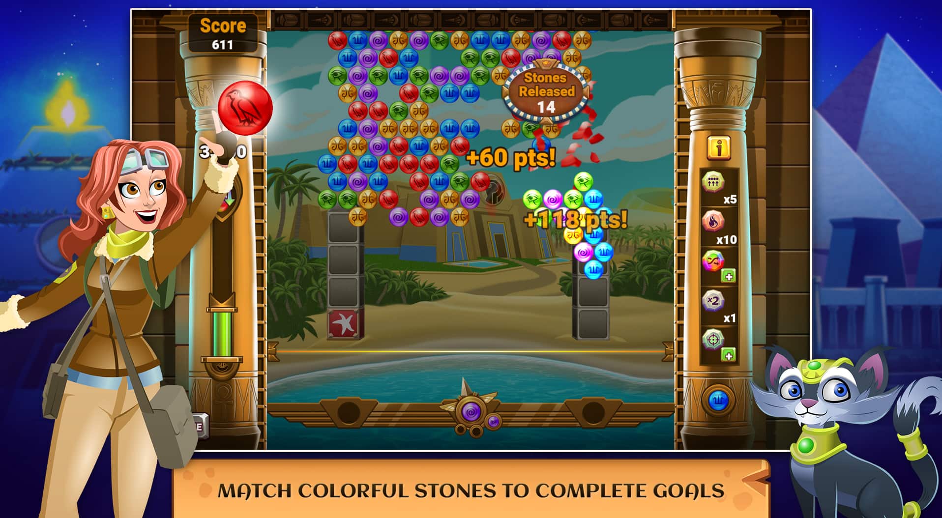 Phlinx Game – Match, Shoot Bubbles & Solve Mysteries