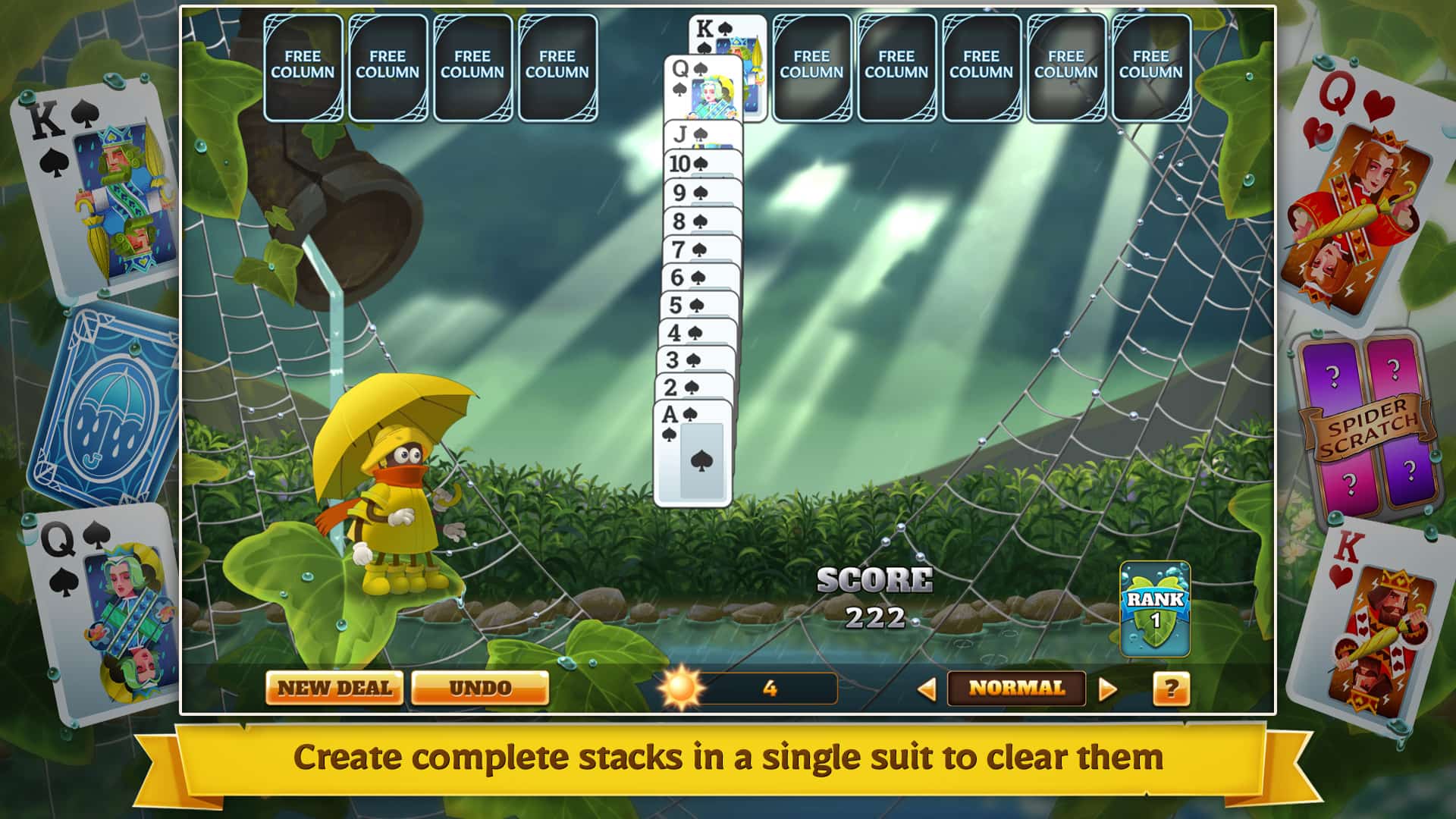 Rainy Day Solitaire | Your Favorite Solitaire Game,