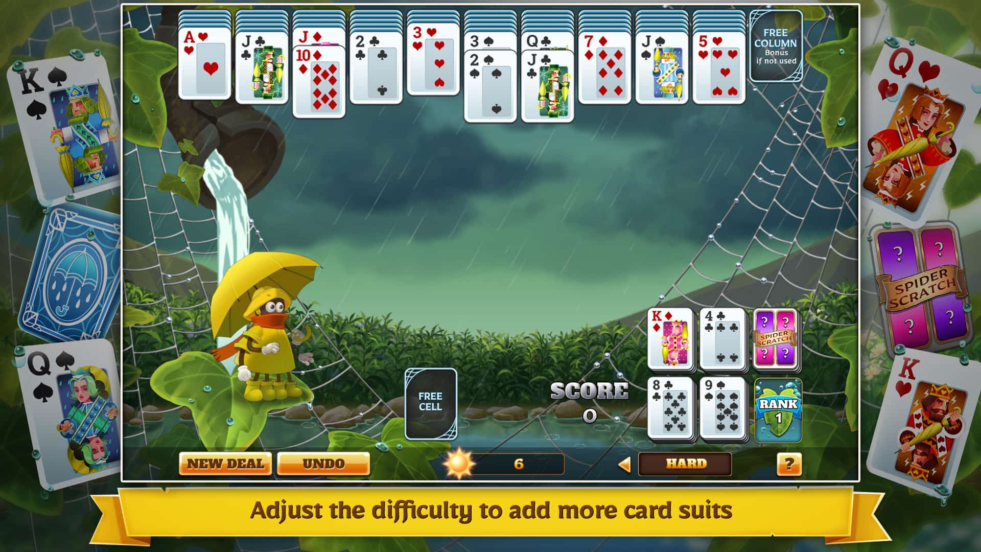 Rainy Day Solitaire | Your Favorite Solitaire Game,