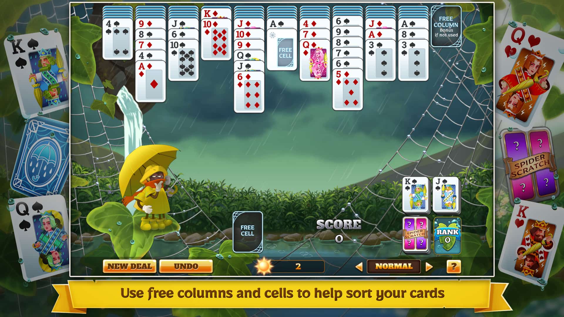 Rainy Day Solitaire | Your Favorite Solitaire Game,