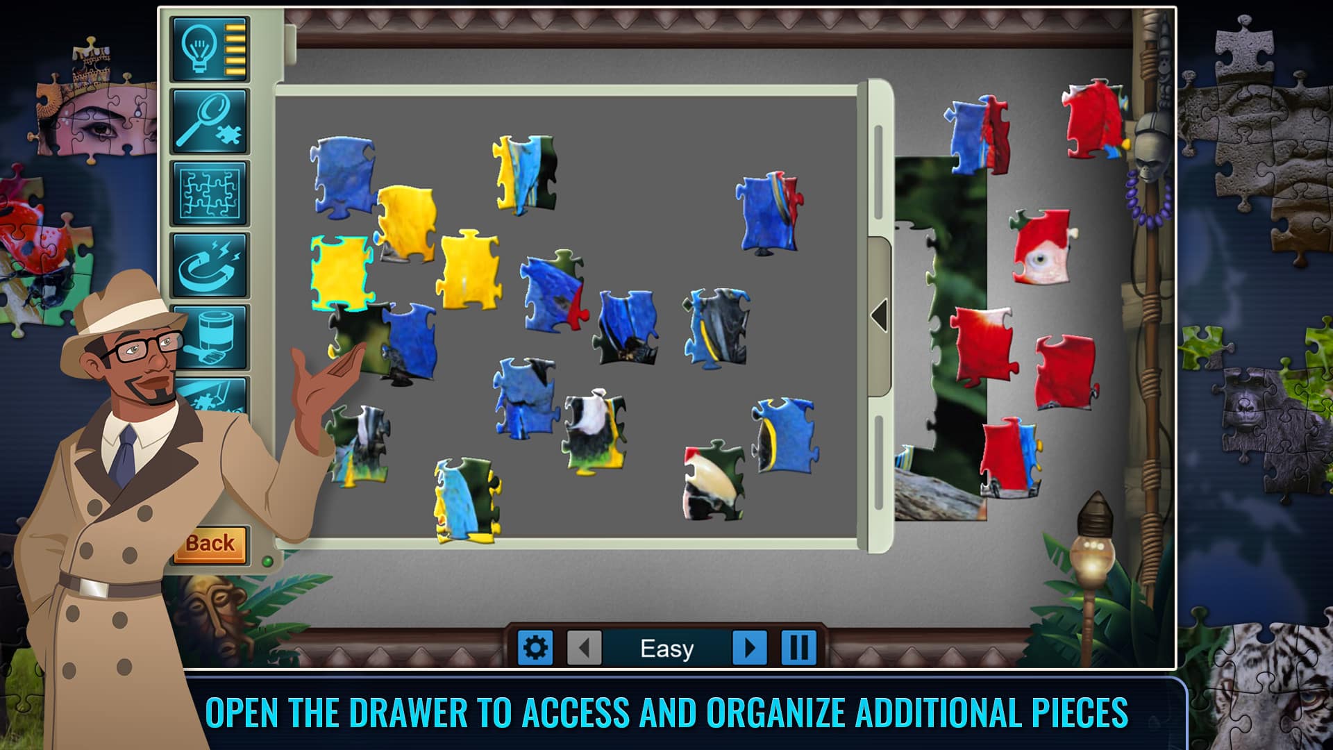 Jigsaw Treasure Hunter | Solve Puzzles and Find Treasures