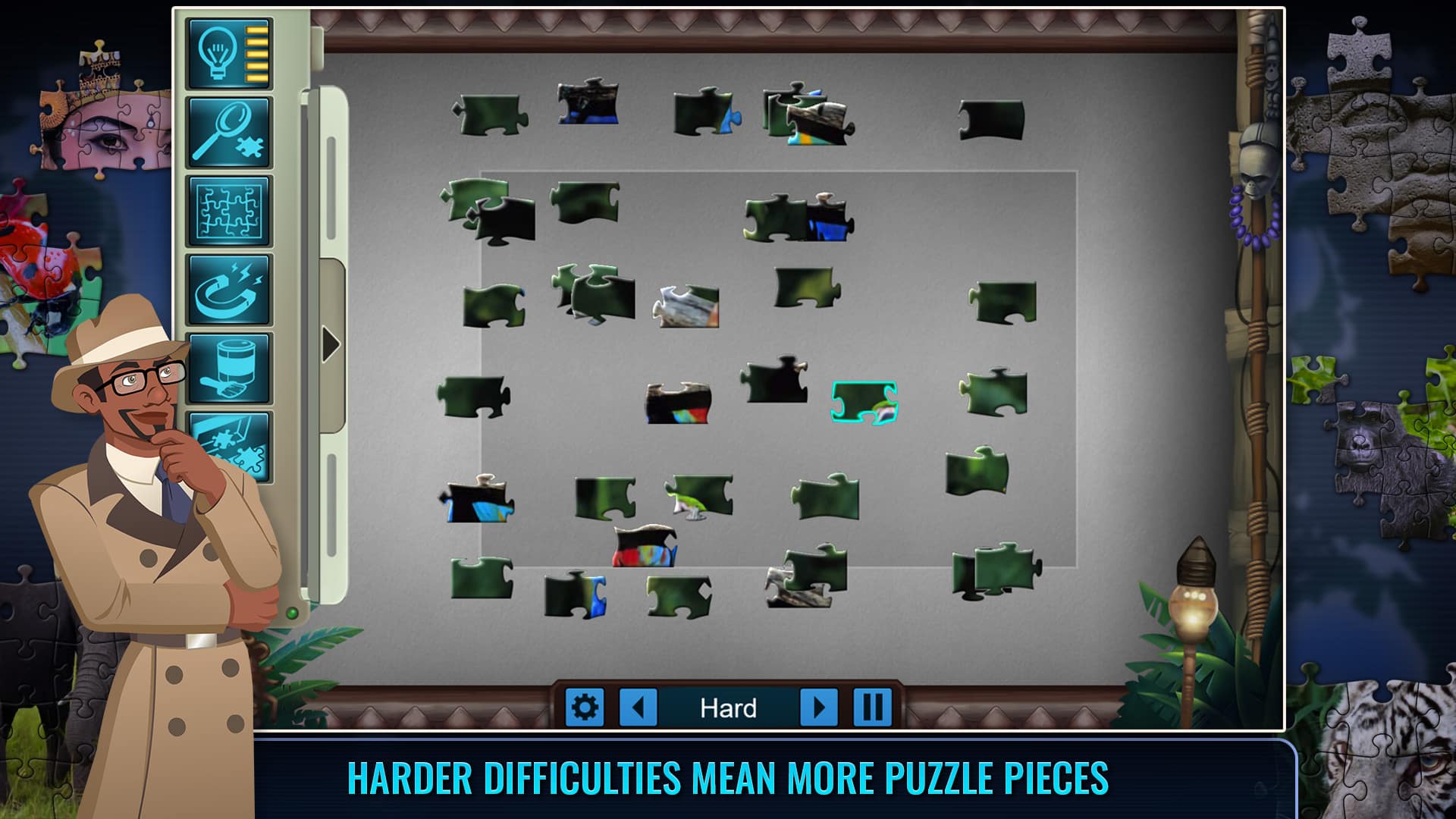 Jigsaw Treasure Hunter | Solve Puzzles and Find Treasures