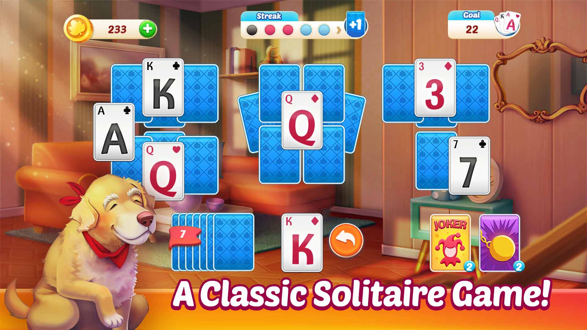 Solitaire Home Story: Classic Solitaire Fun with Modern Twist