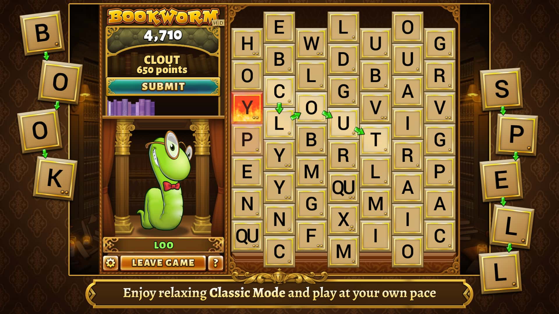 Bookworm Online - Free Word Game | No Download