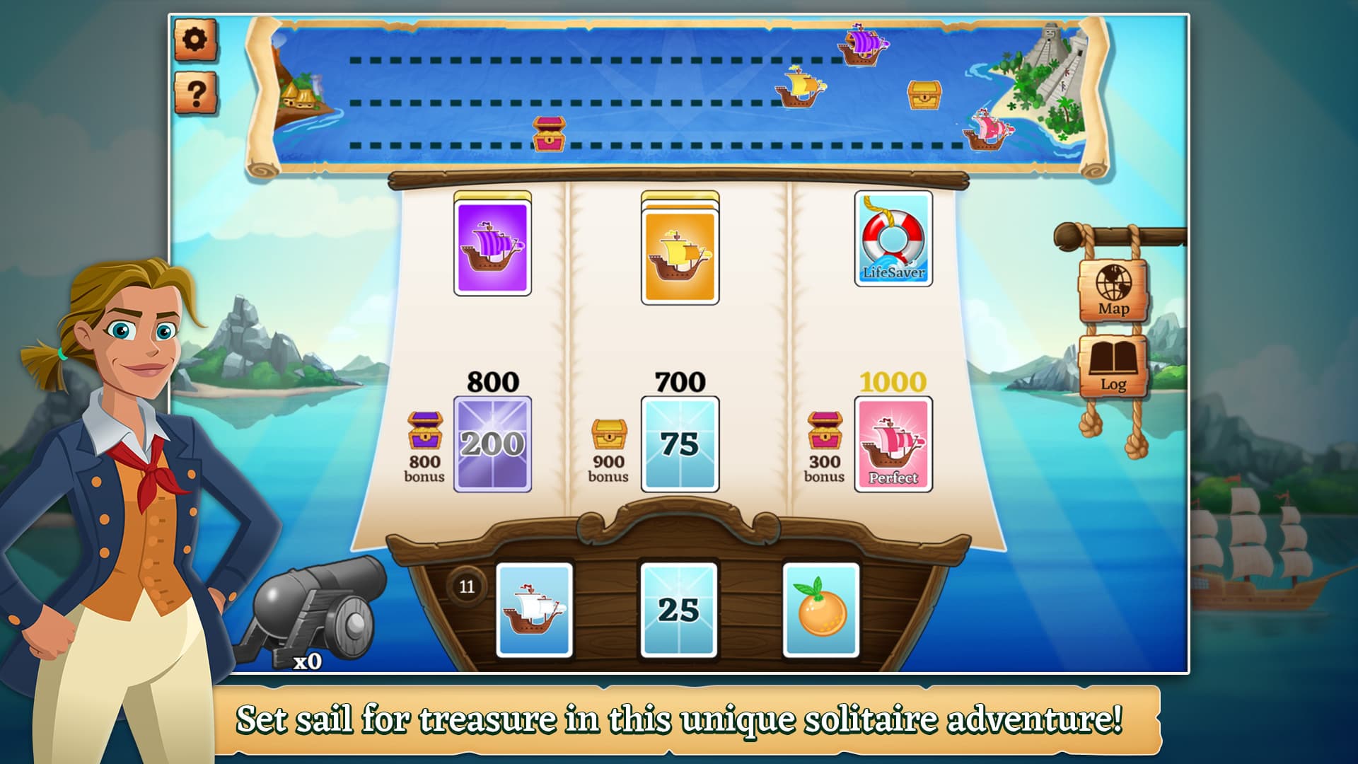 Thousand Island Solitaire Game: Free Online Game at Pogo